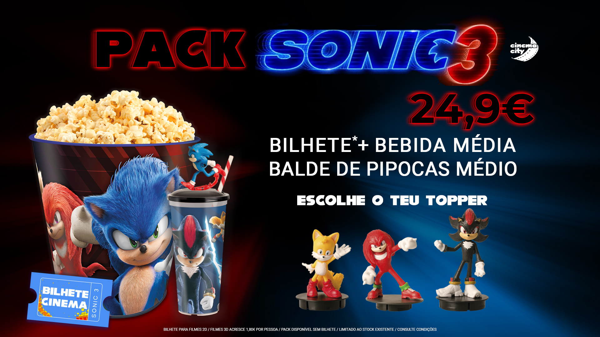 PACK SONIC 3 - CinemaCity